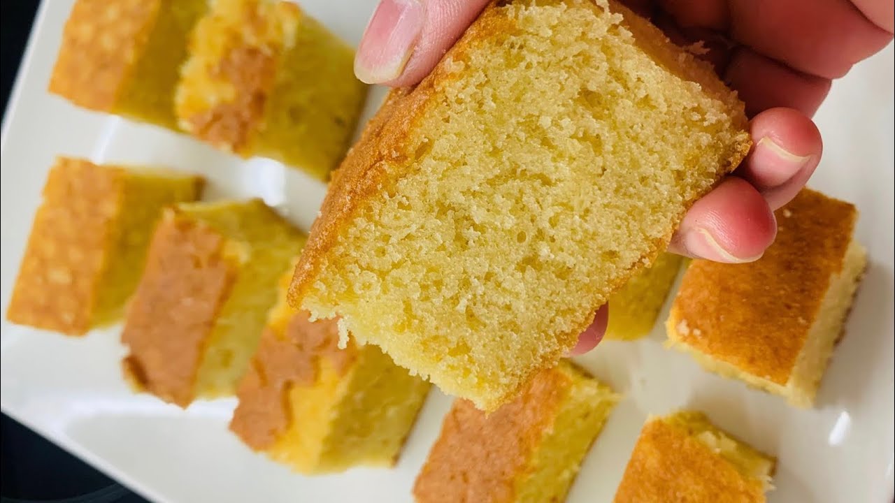 How To Bake Super Moist Butter Cake/Easy Butter Cake Recipe - YouTube