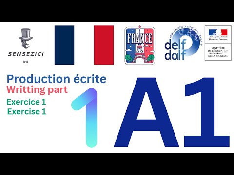 Production écrite Delf A1 - Written production Delf A1 - Hotel - YouTube