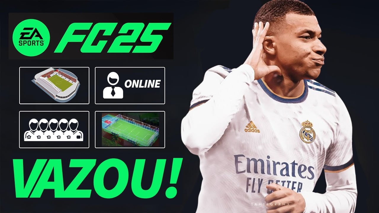 🚨VAZAM AS PRIMEIRAS NOVIDADES DO EA FC 25 (FIFA 25)! VEJA TUDO!