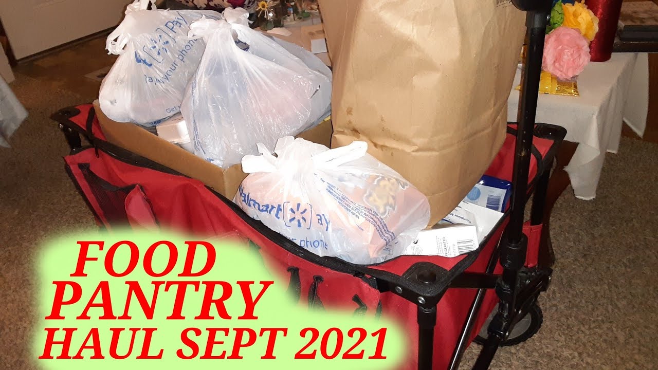 SEPT FOOD PANTRY HAUL UNBOXING USDA Meal Box- Whats Inside? - YouTube