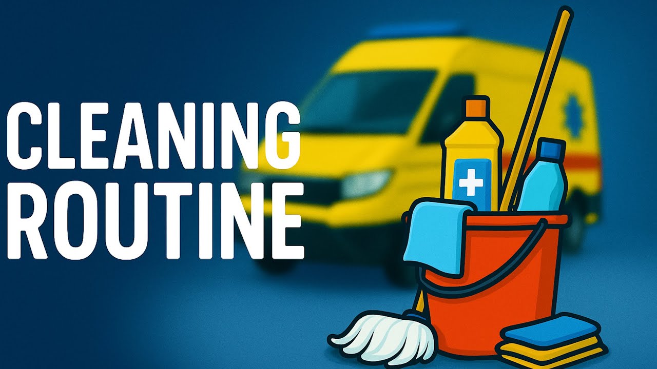 Saturday ambulance cleaning routine - Slovakia - YouTube
