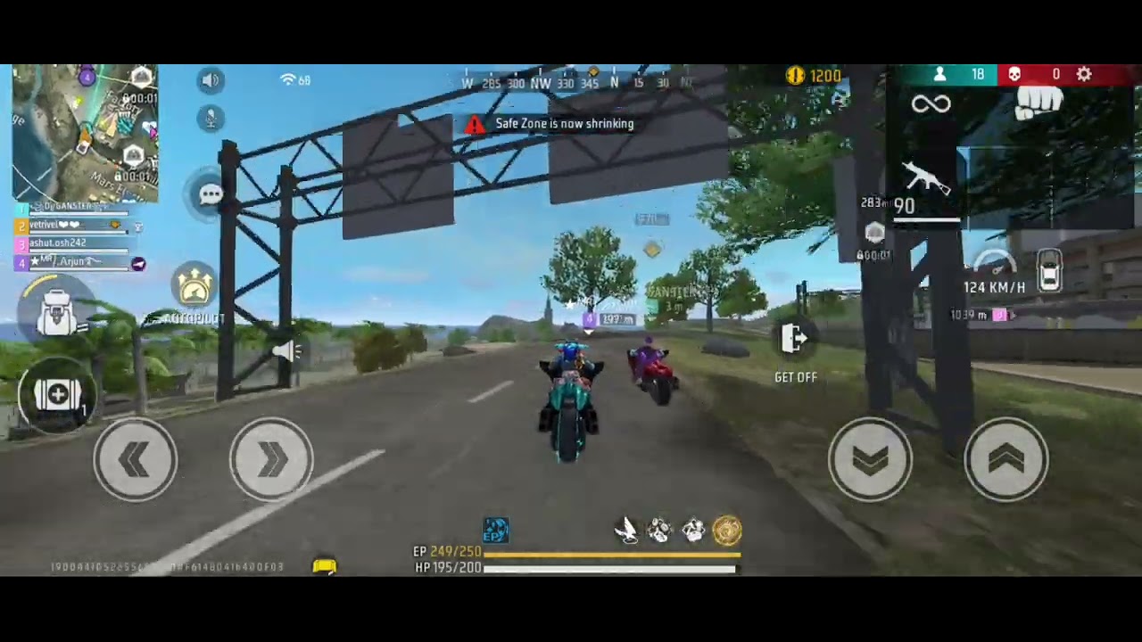 Free fire Bike racing 1v1 #freefirefreefiremaxhighlights - YouTube