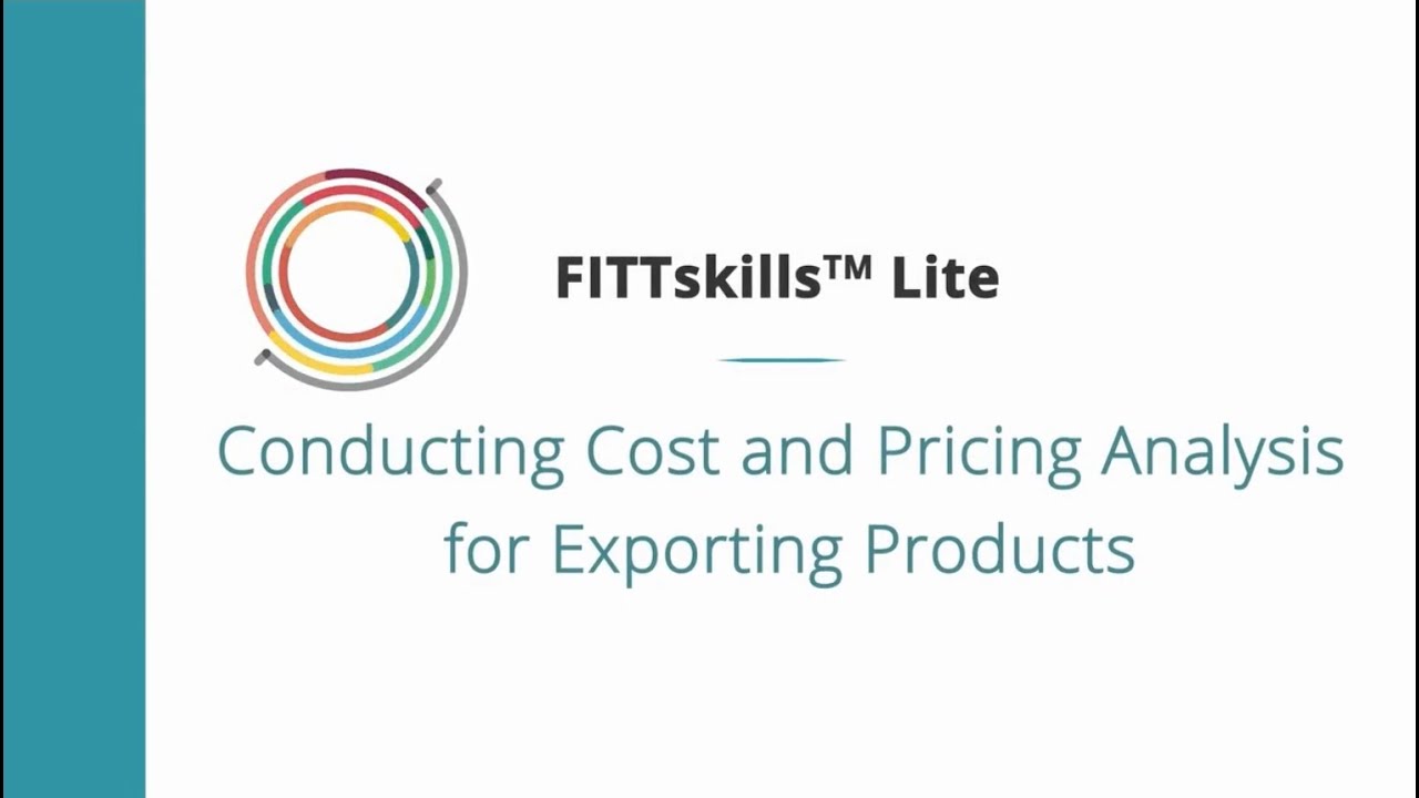 Introducing FITTskills Lite – Conducting Cost and Pricing Analysis for ...
