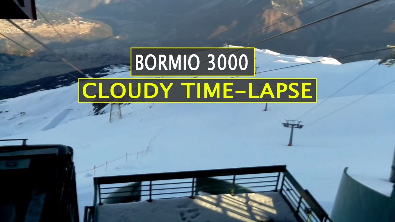 Bormio 3000 - Cima Bianca | Cloudy Time-Lapse - YouTube
