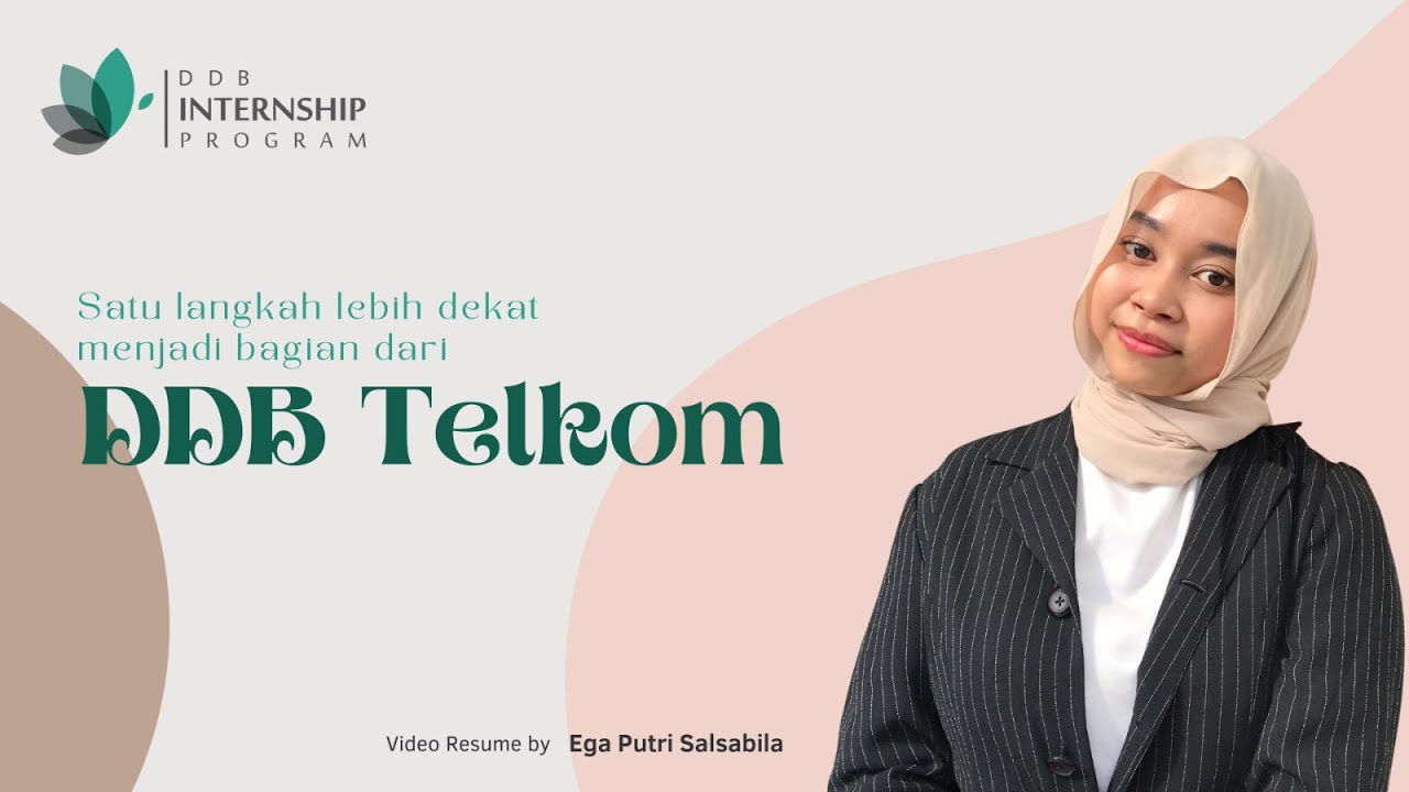 Satu Langkah menjadi bagian DDB Telkom! | Internship DDB Telkom Batch Match Up April 2023 - YouTube