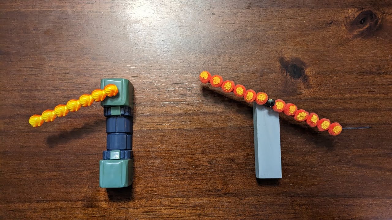 Fire Bar Mario diy - YouTube