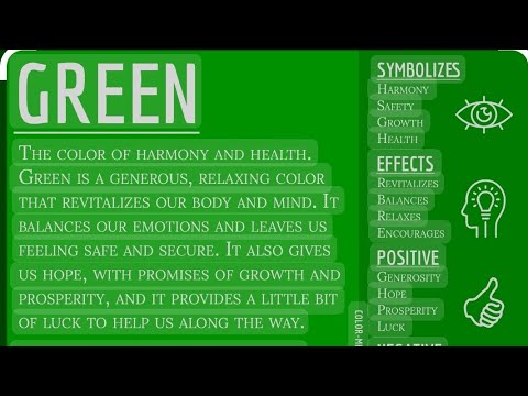 Green means spring and other things - YouTube