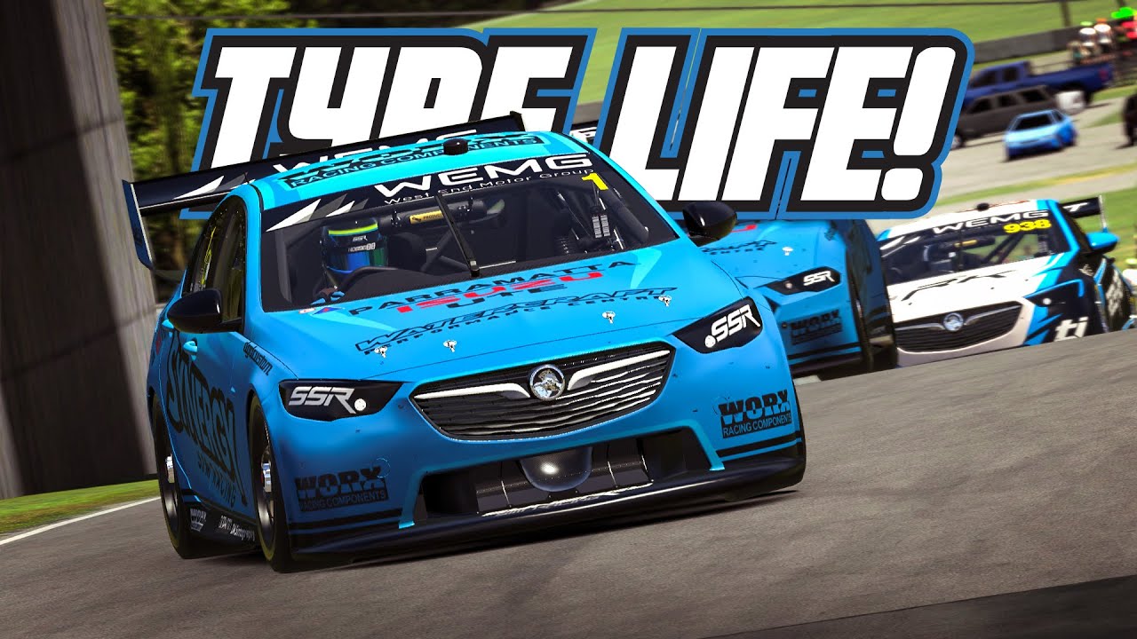 iRacing: Tyre Saver! (Supercars @ Road America) - YouTube