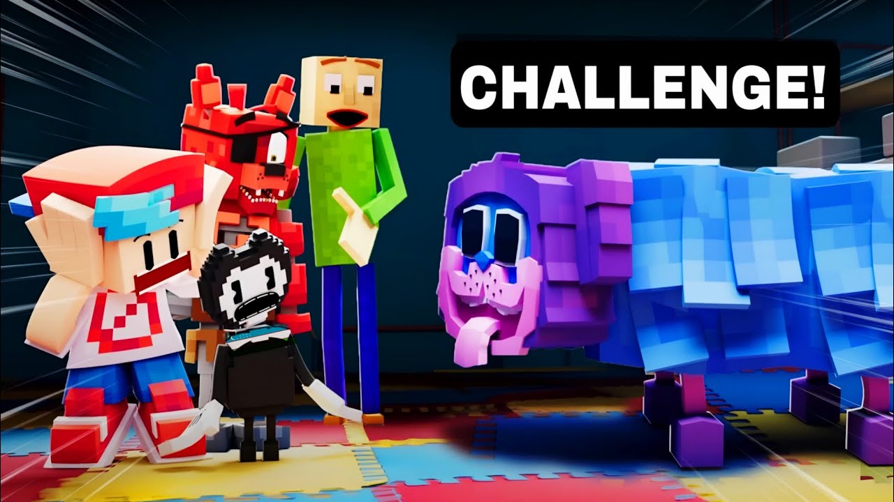 Poppy playtime challenge! O'zbekcha tarjima @ZAMinationProductions ...