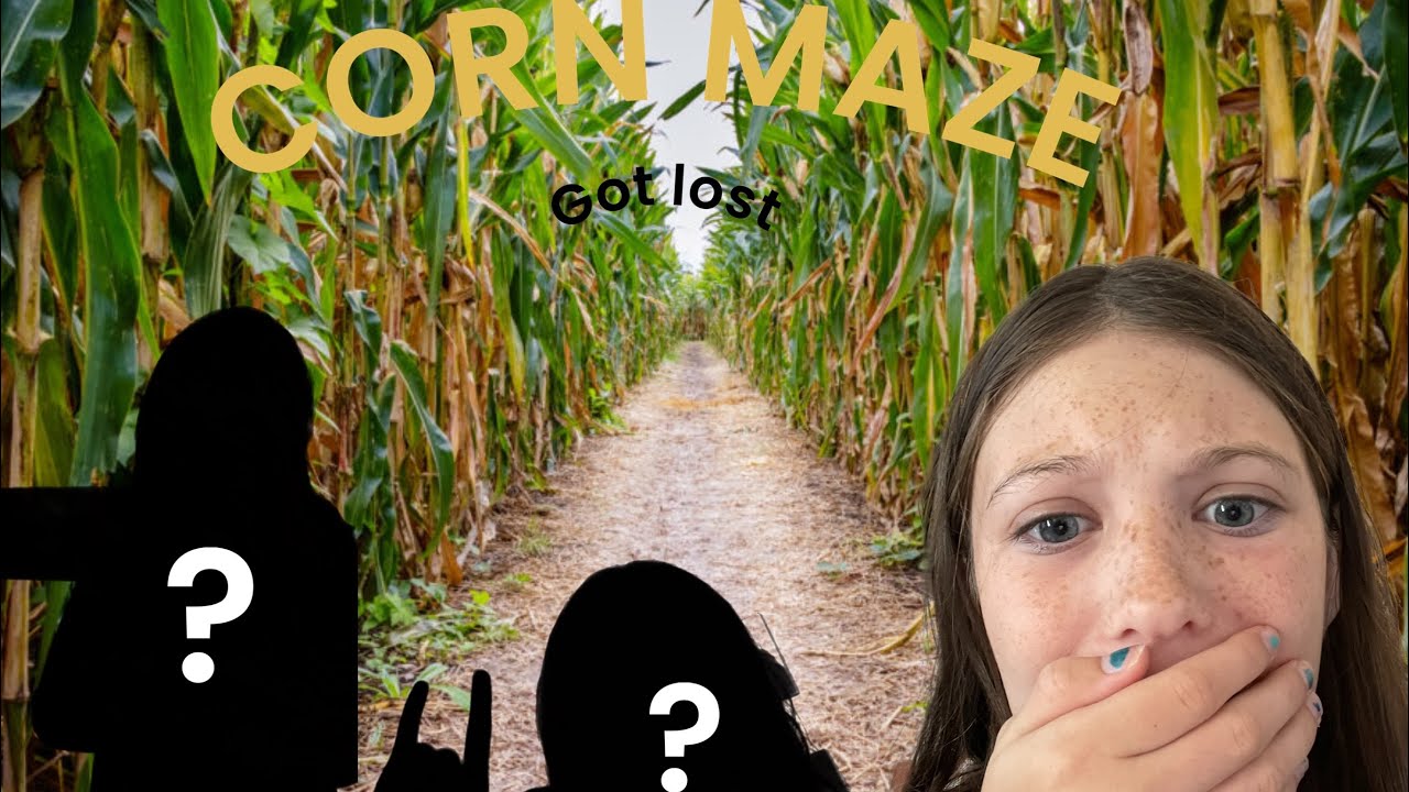 Me and my friends tried to do a corn maze (Gone wrong) - YouTube