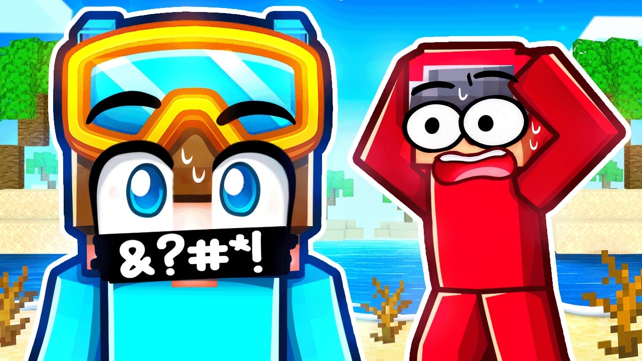 Nico Said A BAD WORD In Minecraft! - YouTube