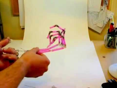 Straw Hand Spring Hinges - YouTube