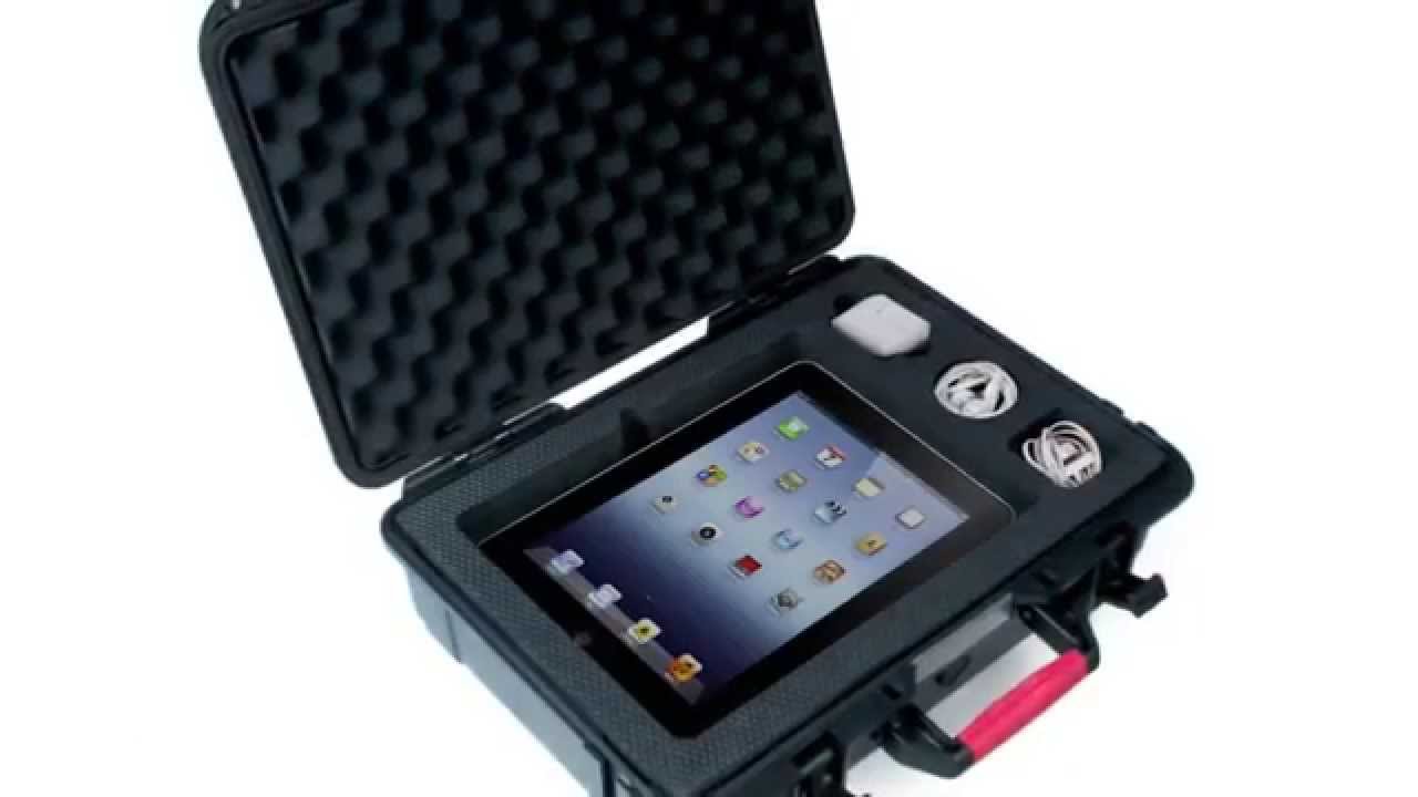Heavy Duty Multi-Storage Hard Case for iPad - YouTube