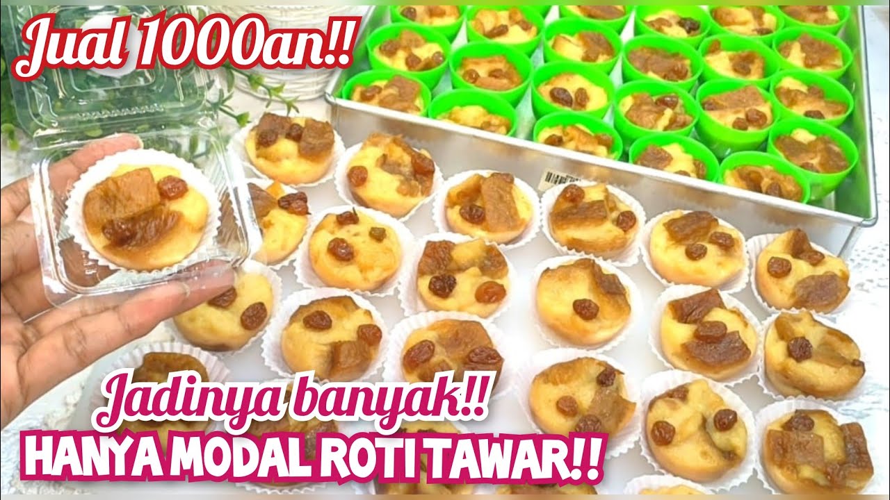 HANYA MODAL 1 BUNGKUS ROTI TAWAR HASILNYA BANYAK BANGET RASANYA ENAK ...