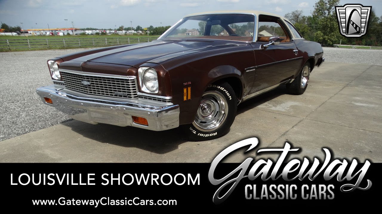 1973 Chevrolet Malibu, Gateway Classic Cars Louisville #2594 LOU - YouTube