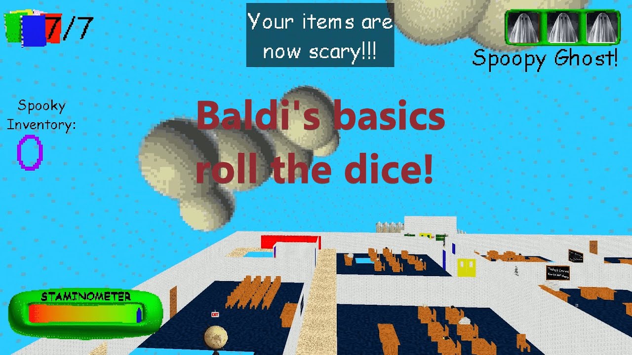 Baldi's basics but random events happen... (baldi's basics mod) - YouTube