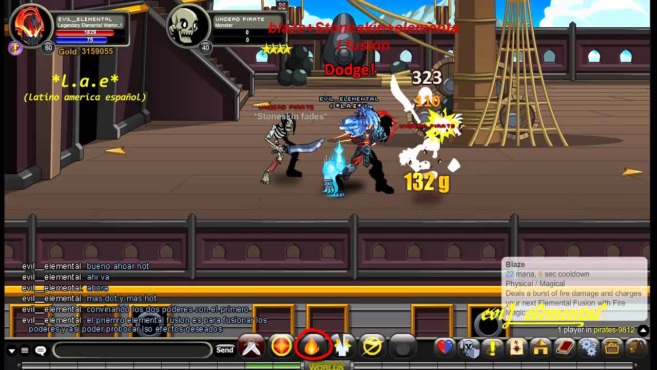 AQW ultra elemental warrior class! - YouTube