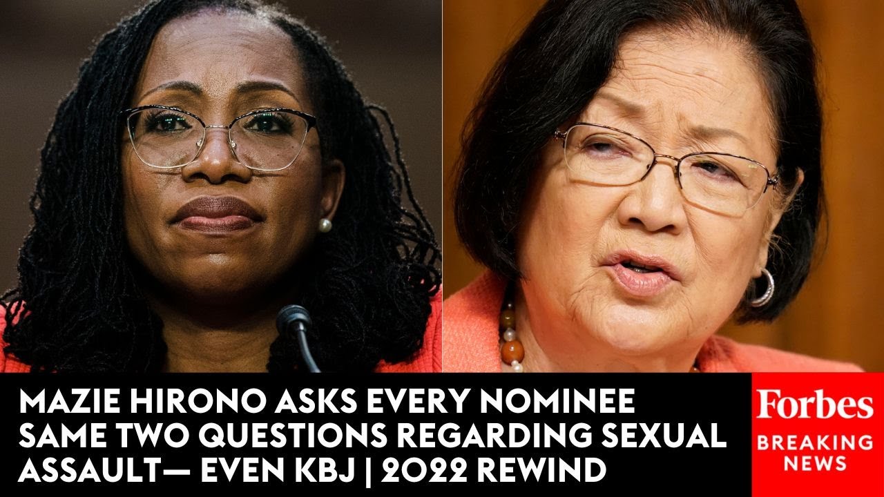 Mazie Hirono Asks Every Nominee Same Two Questions Regarding Sexual ...