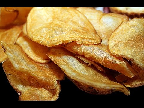 How to Make ALU CHIPS FRY Recipe in Telugu - YouTube