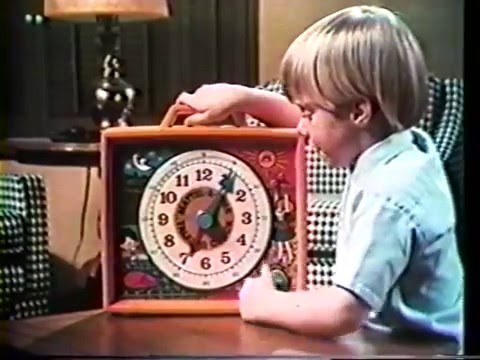 70's Ads: Mattel-A-Time Talking Clock 1972 - YouTube