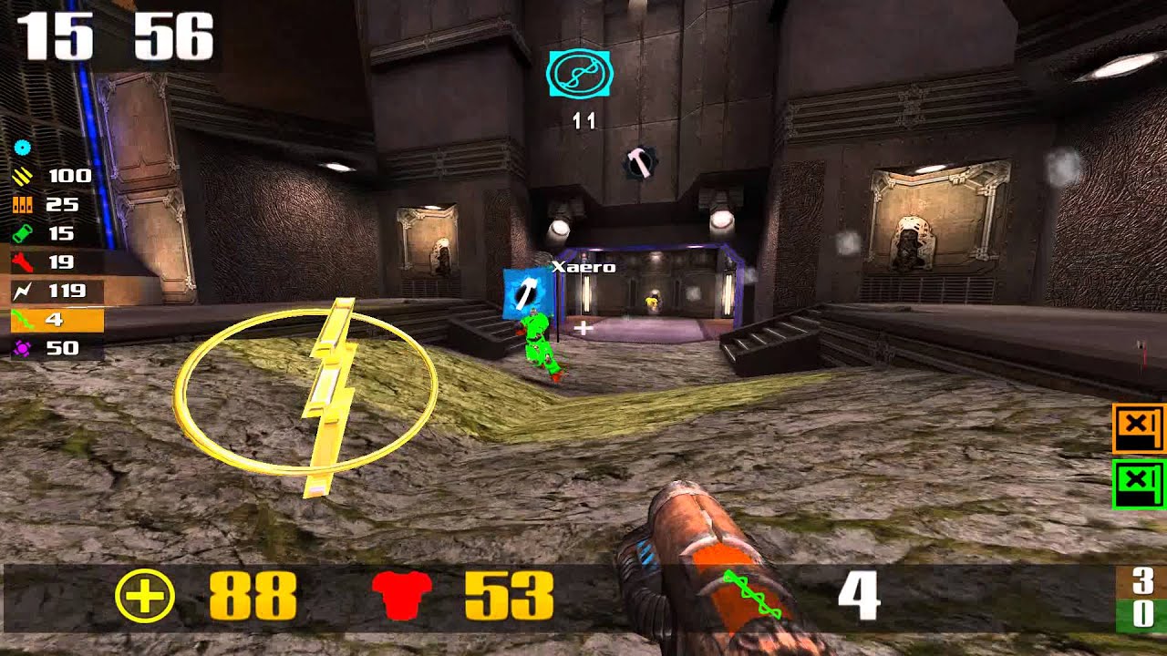 Quake 3 CPMA: demonstration - YouTube
