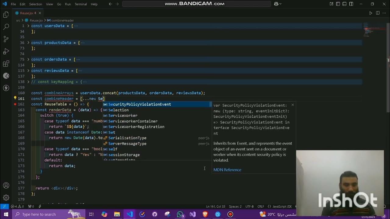 Building a Reusable Table for Any Data in React with Recursion – Part 1 - YouTube