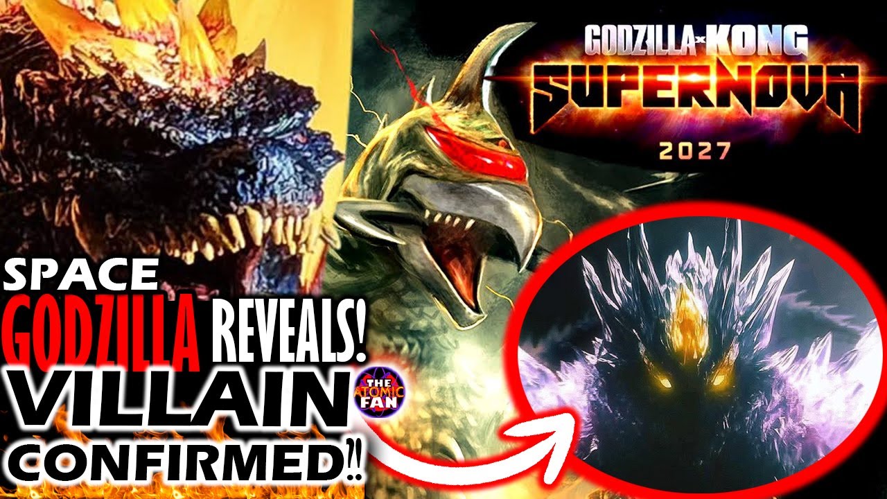 HUGE SpaceGodzilla Reveals For Godzilla X Kong: Supernova Heavily Tease ...