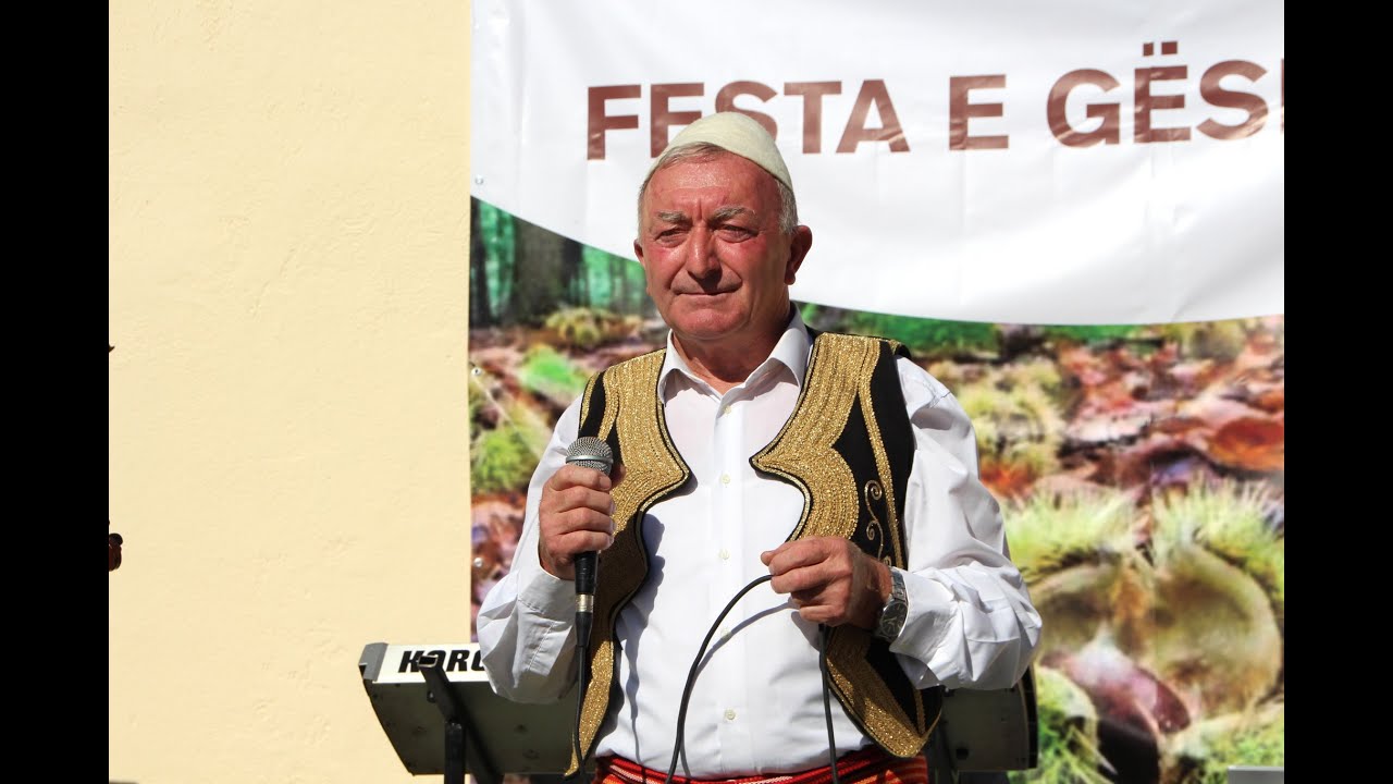 Mark Vata, këngë për Martin Camaj - Festa e Gështenjës Shllak 2023 ...