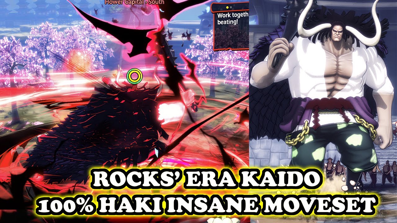 Young Kaido (Rocks' Era) 100% HAKI MOVESET (MAX LV.30 BEST BUILD) | One ...