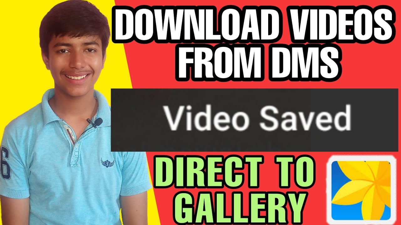 How to download video from dm instagram | How to save video from dm on ...