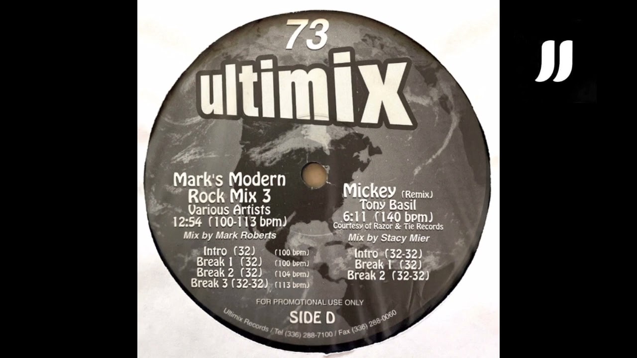 [ Ultimix 73 ] Tony Basil - Mickey (Remix) - YouTube