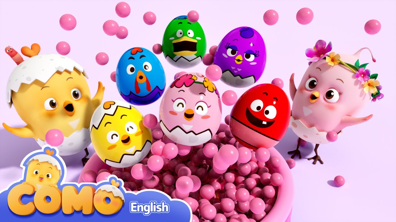 Como Songs&Surprise | Magical ball pit | English cartoon songs for ...