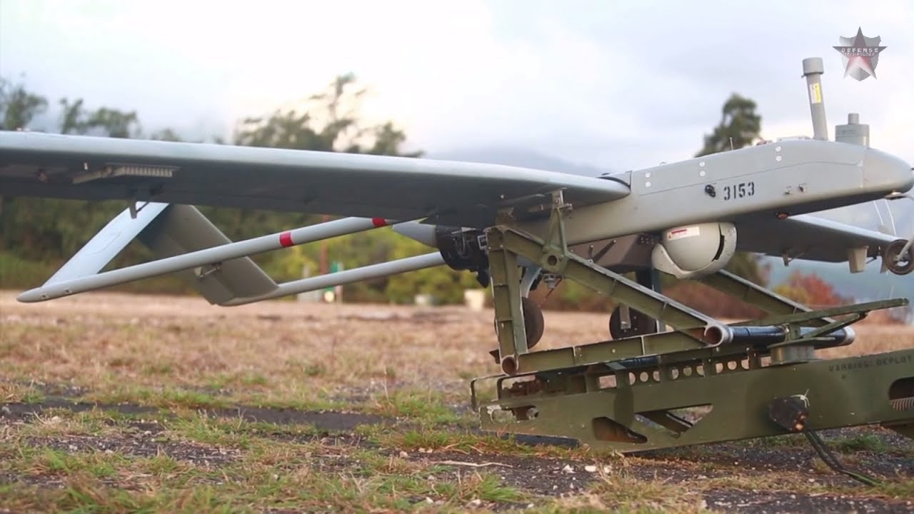 Marine Unmanned Aerial Vehicle Squadron 3 fly the RQ-7B Shadow Unmanned ...