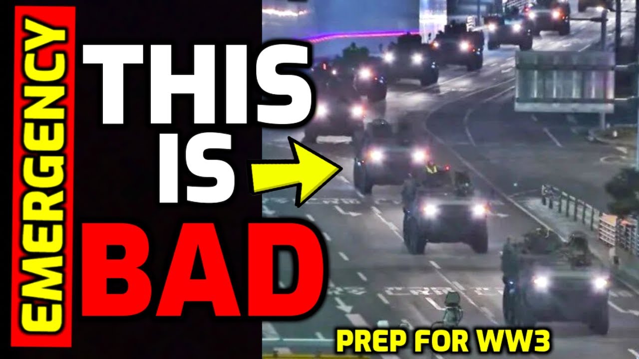 BREAKING!! 🚨 Martial Law just Declared - Troops on the Street - Prep ...