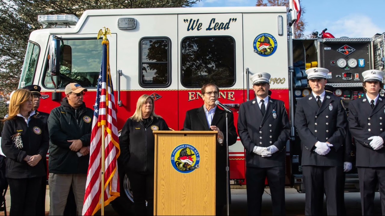 Lynbrook Fire Department - Engine Co. No. 1 Christens new Pumper ...