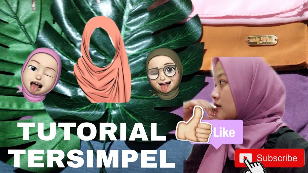 TUTORIAL HIJAB PASHMINA ANTI RIBET ! - YouTube