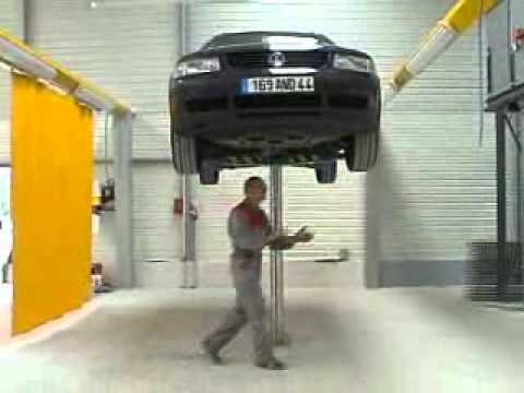 Hebebühne autop Sololift 1.35 Sa - Anwendungsvideo - YouTube