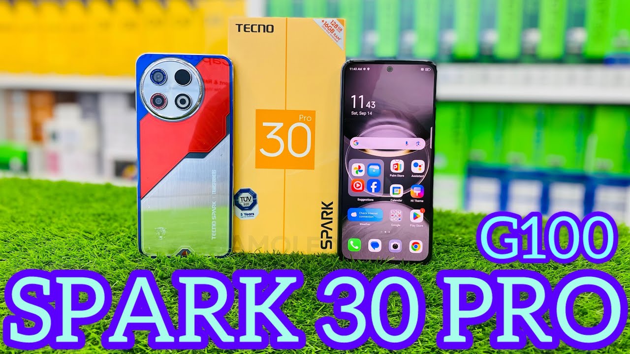 Tecno Spark 30Pro Obsidian Edge Unboxing& Review 4 Years Lasting ...