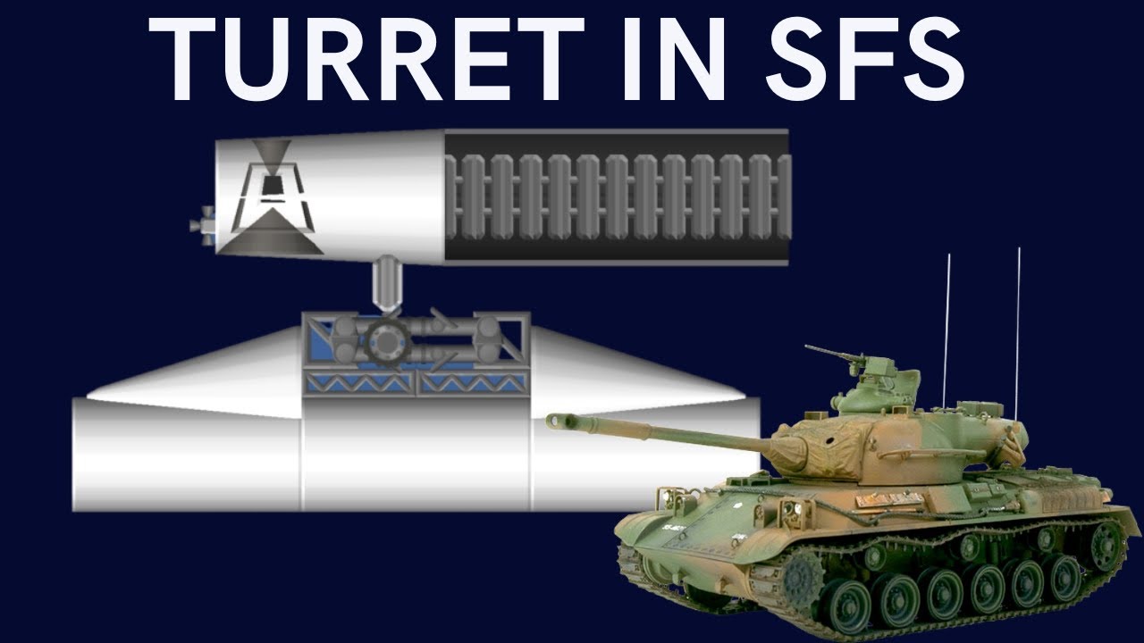WORKING TURRET IN SFS💥 - YouTube