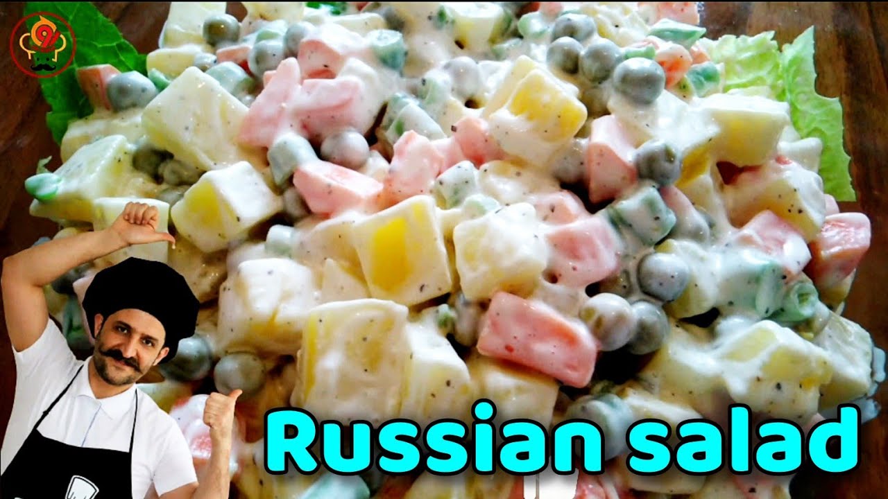 russian salad recipe / How To Make Russian Salad - YouTube