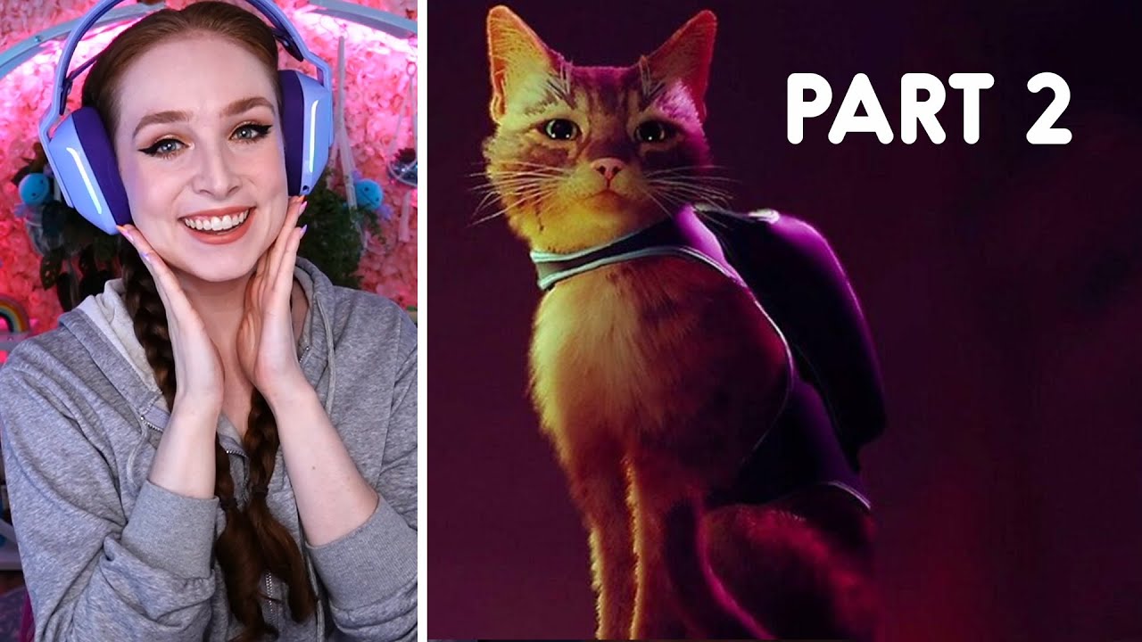 CAT GAME | Stray PS5- Part 2 - YouTube