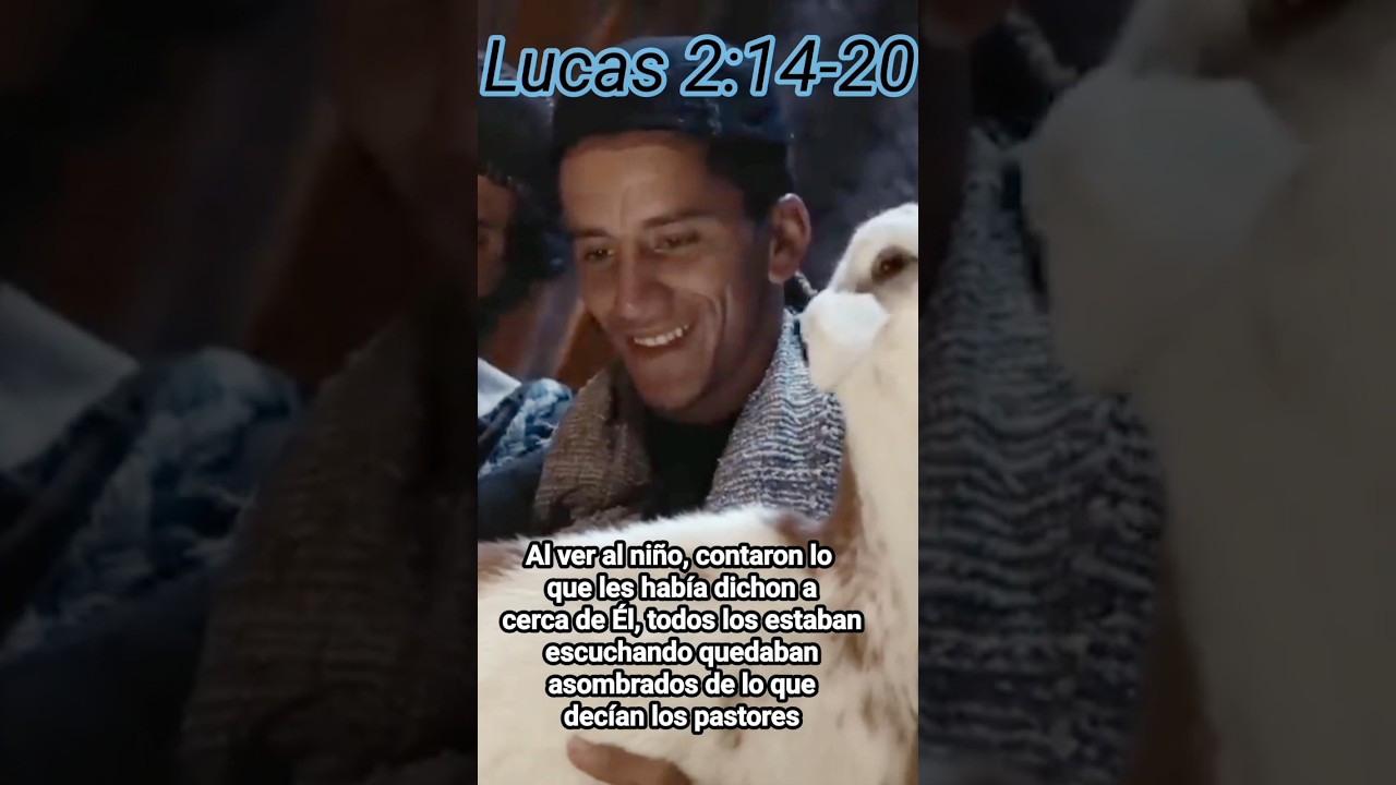 Lucas 2:14-20 #short - YouTube
