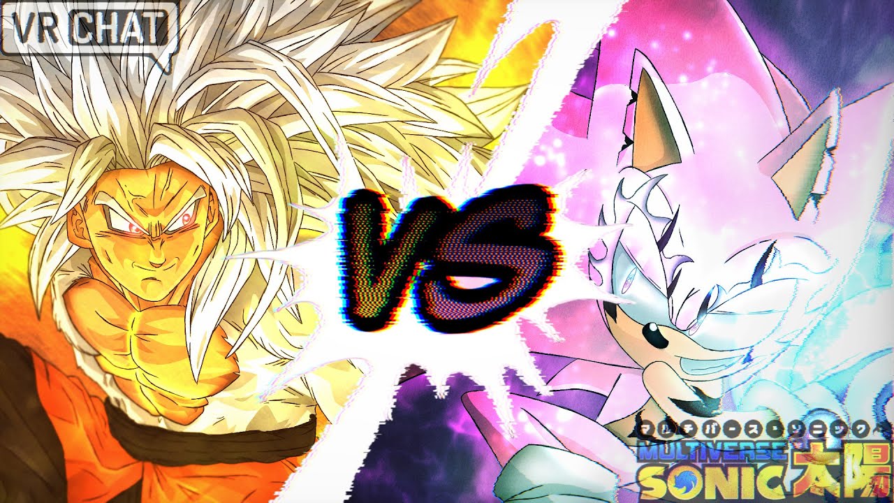 Multiverse Sonic vs Multiverse Goku [VRChat] - YouTube