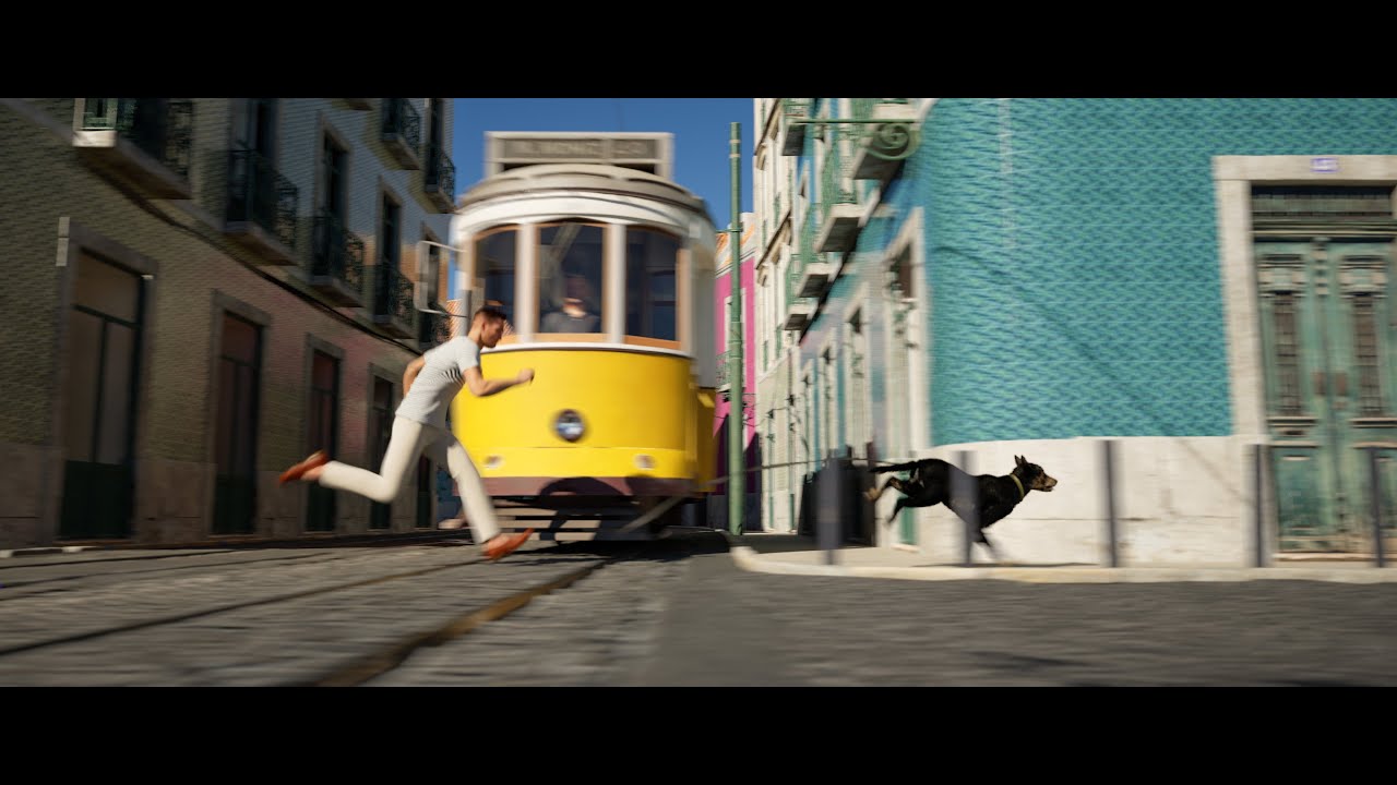 Runaway Dog. UE5 animation - YouTube