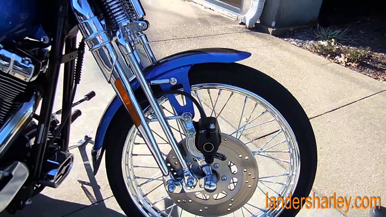 2004 Harley-Davidson FXSTS Softail Springer - YouTube