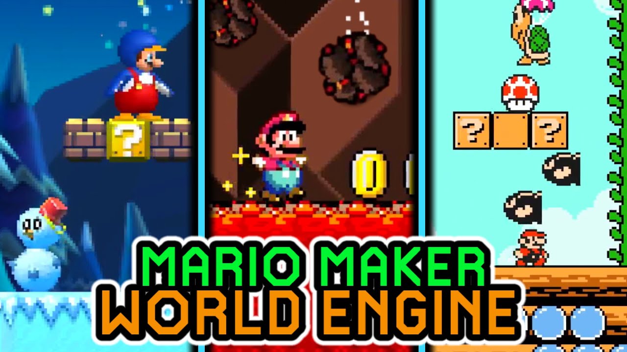 Mario Maker World Engine is INSANE! - Mario Maker Fan Game for PC - YouTube