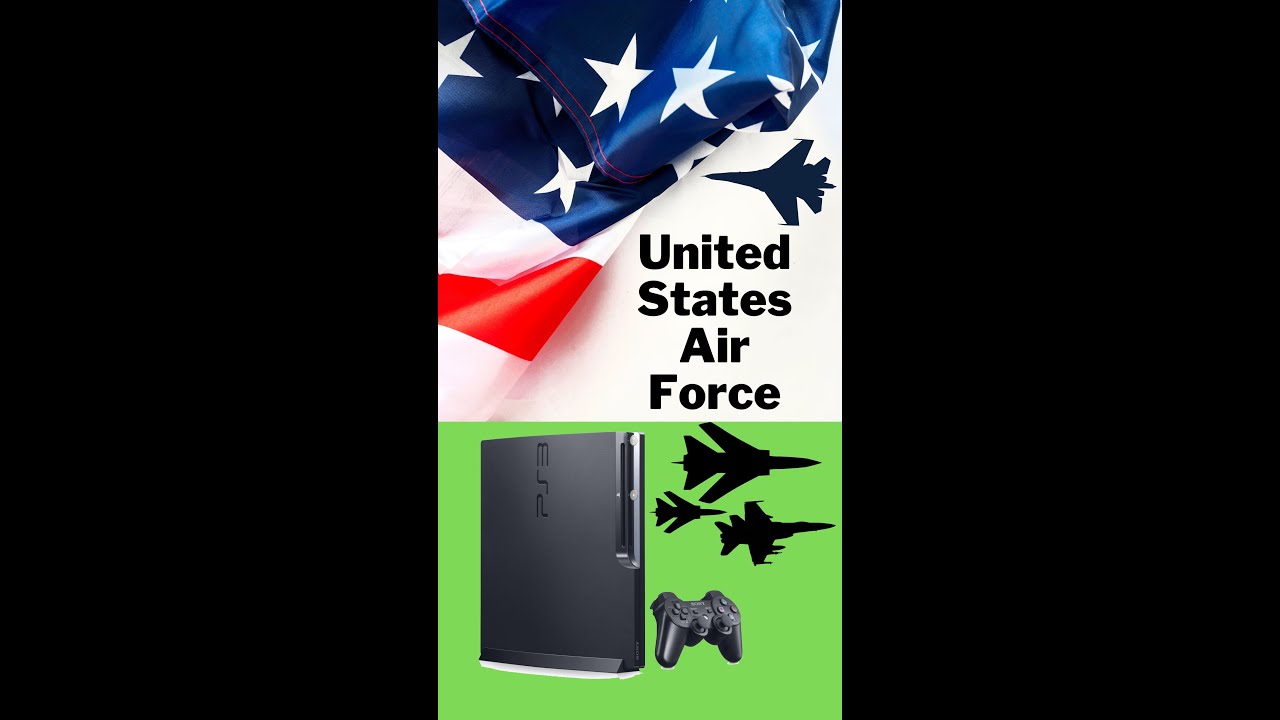 United States Air Force Defense and PlayStation #Boxinfo #airforce # ...