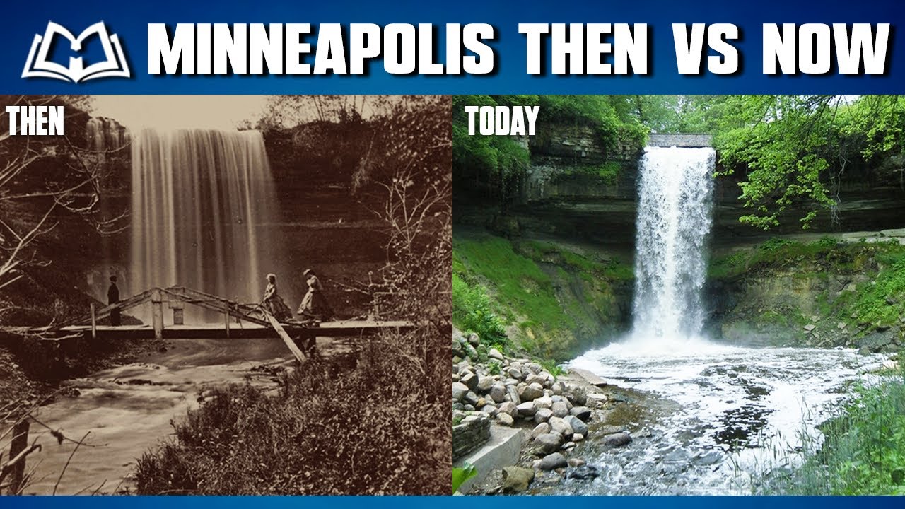 OLD MINNEAPOLIS THEN & NOW - Historical Photos and Postcards - YouTube