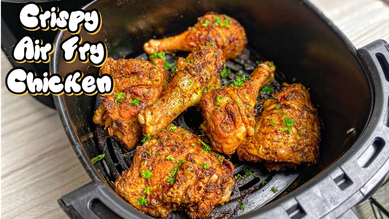 Crispy Fried Chicken with an Air fryer || TERRI-ANN’S KITCHEN - YouTube