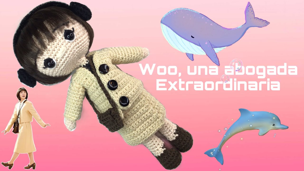 Woo, una abogada extraordinaria Amigurumi 1/2 (SUBS 🇺🇸🇧🇷) #wootejida # ...